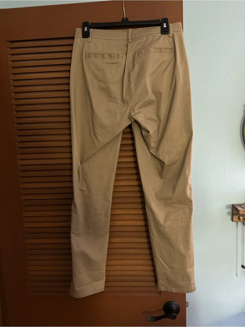 Elle | Pants & Jumpsuits | Elle Womens Tan Slim Ankle Chino Pants Size ...